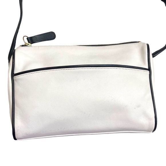 Coach | Bags | Coach White And Black Vintage Spectator Basic Bag | Poshmark